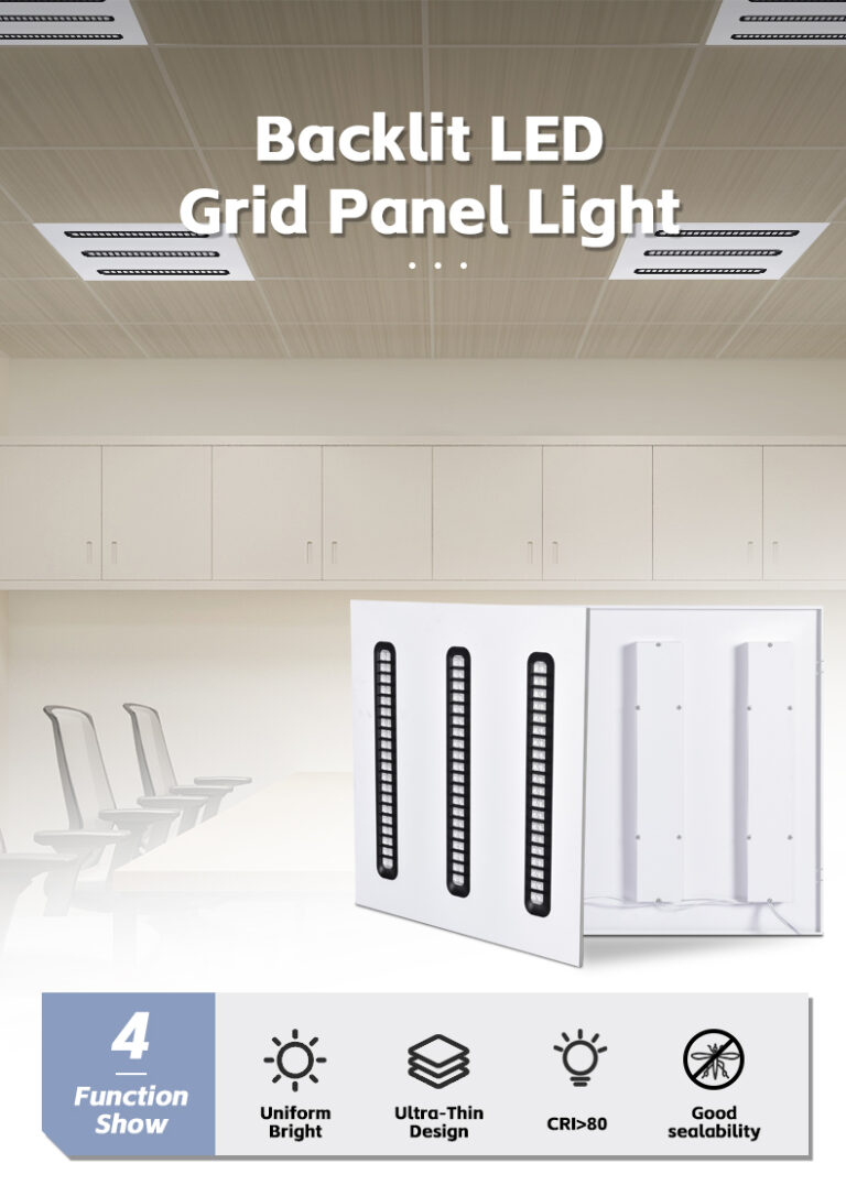 Surface Mounted Recessed Backlit Ceiling Square LED Panel Light AR-LPL ...