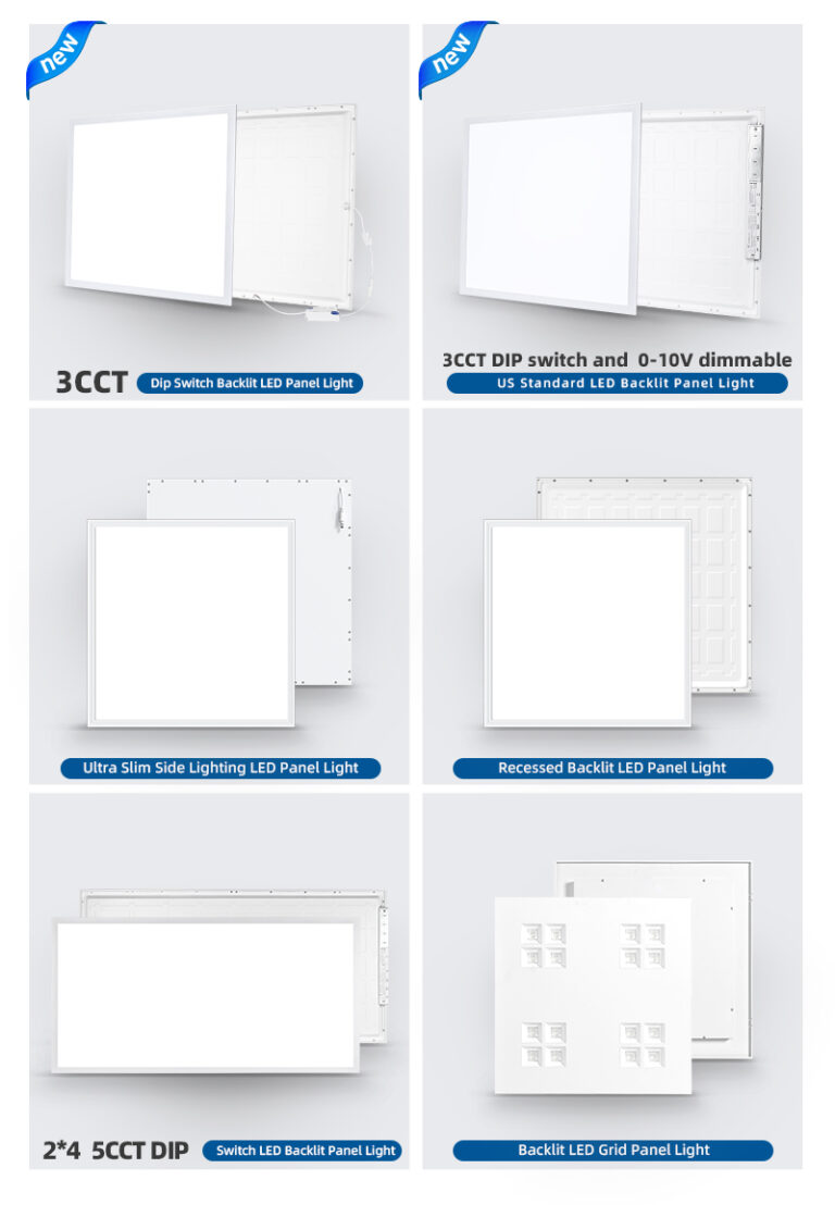 ETL CE Certification High Lumen 2ftx2ft Commercial Recessed LED Panel ...